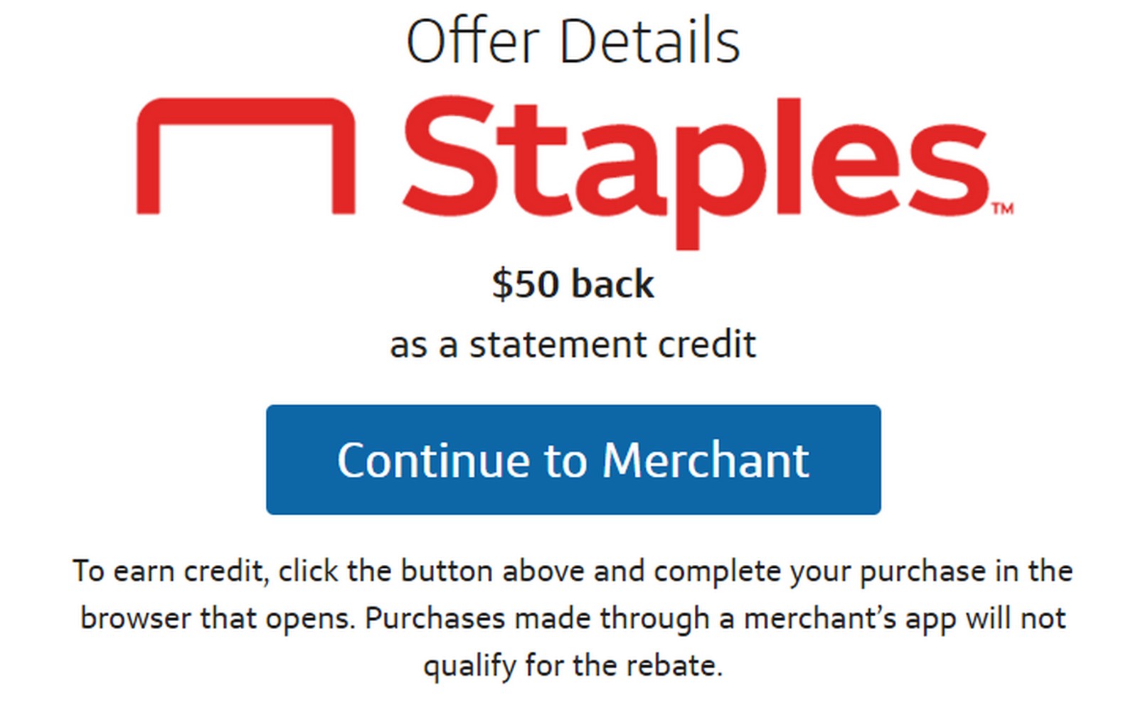 (Credits Posting) Get $50 In Free!? Stuff At Staples Thanks To Capital ...