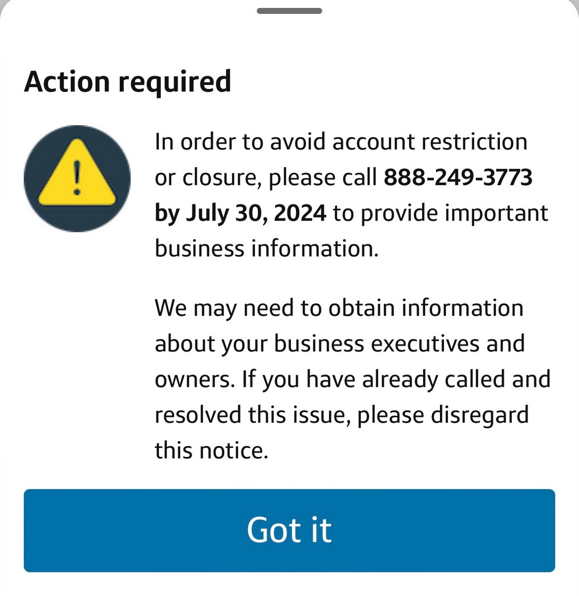 Capital One Account Restriction Notice: What It Is & What It Means