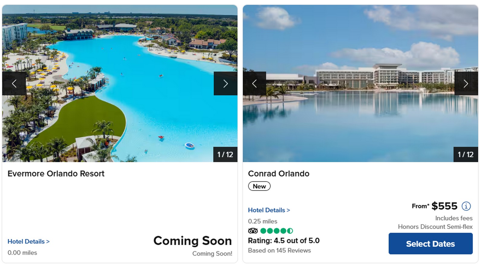 Evermore Orlando Resort Joining Hilton Curio Collection