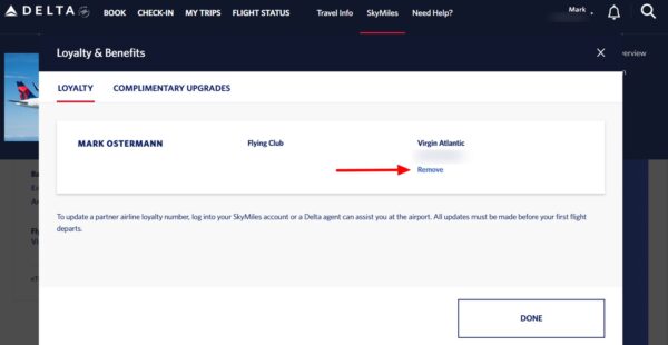 How To Add Your Virgin Atlantic Booking To Delta Account