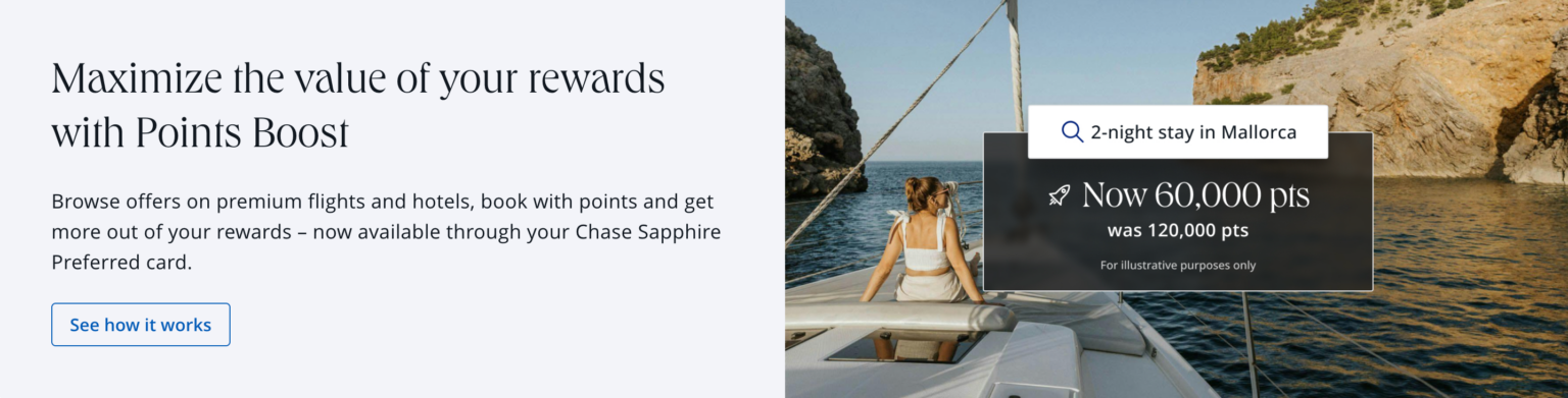Chase Points Boost: Get Up To 2 Cents For Your Ultimate Rewards