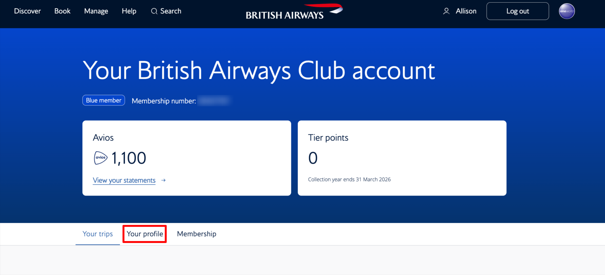 How to Combine British Airways Avios With A Household Account