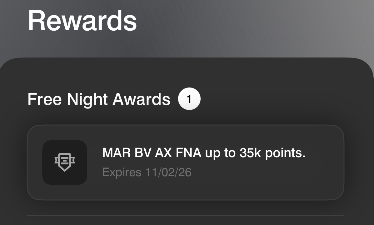 Marriott Free Night Award Certificates Guide