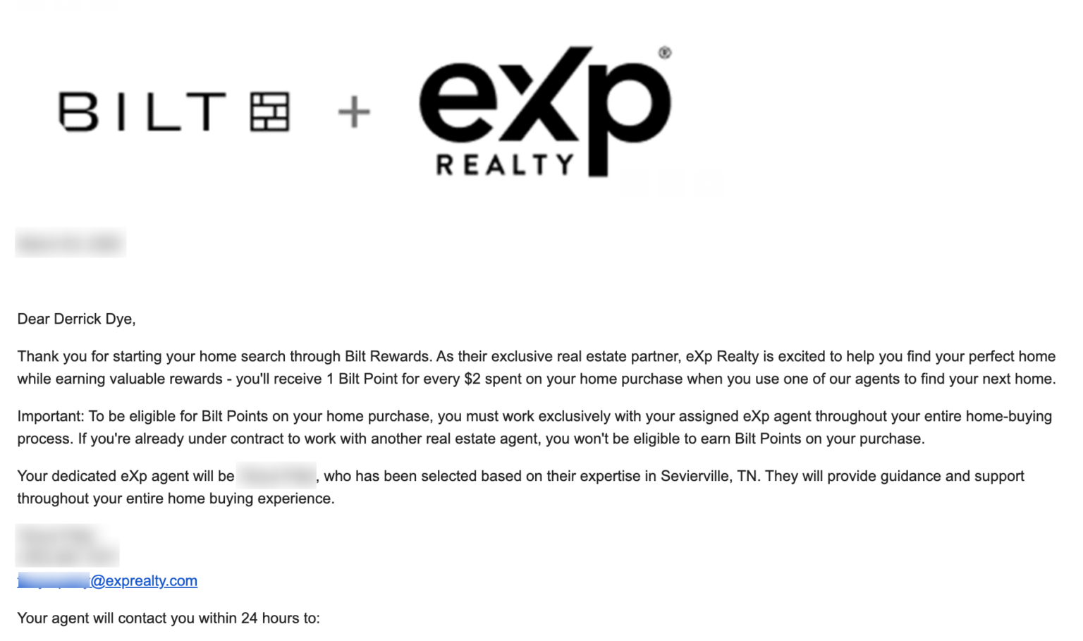 Bilt eXp Realty Partnership: Earn Rewards For Buying a Home